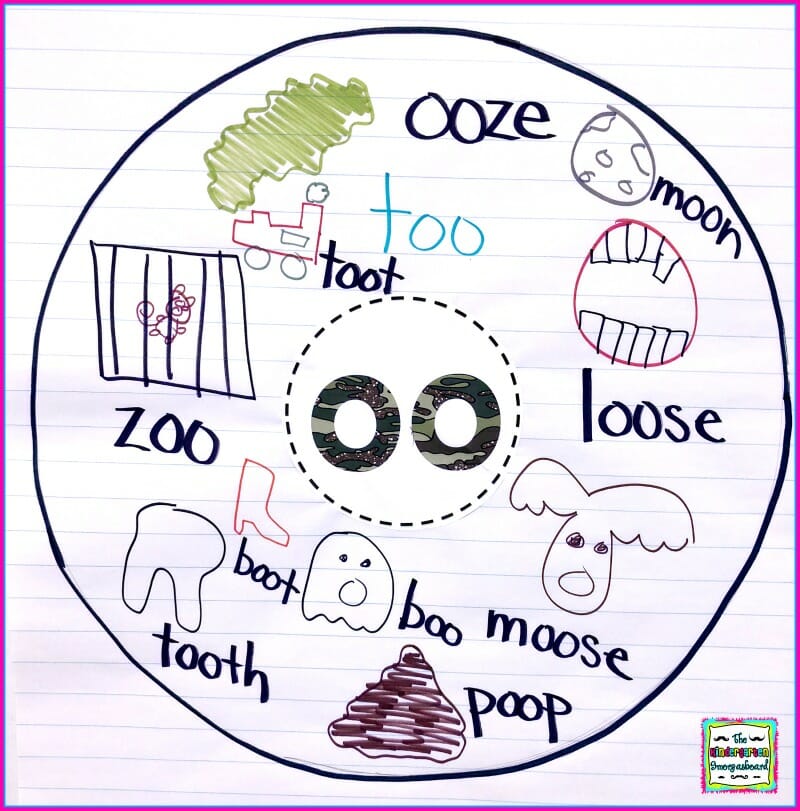 OO Words: Word Work! | The Kindergarten Smorgasboard