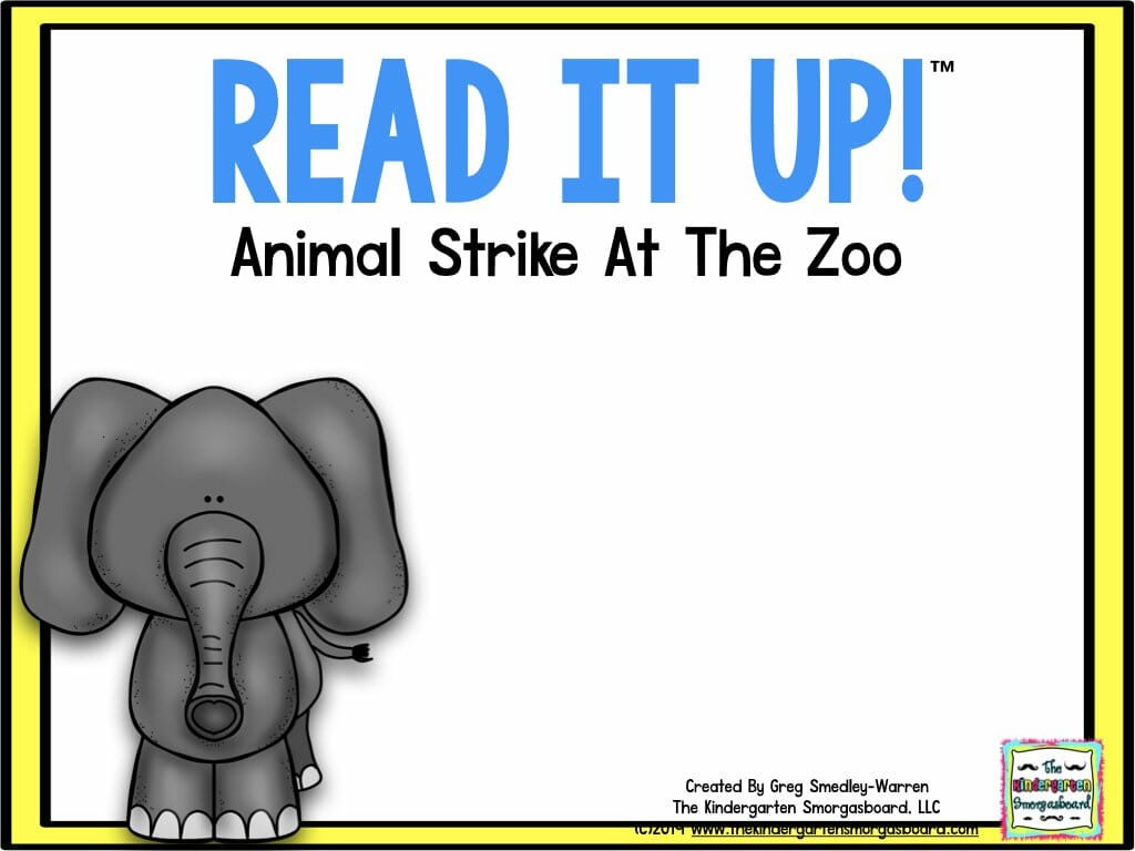 Animal Activities And Writing: Schedulin’ Sunday – The Kindergarten ...