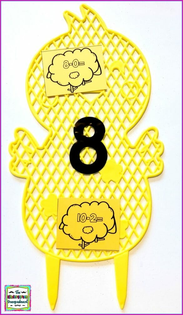 Easter Subtraction Activity – The Kindergarten Smorgasboard