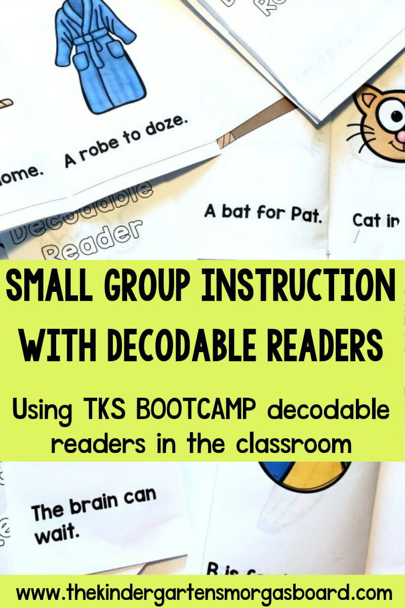 Decodable Readers: Small Group Instruction – The Kindergarten Smorgasboard