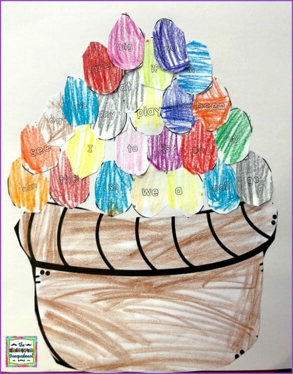 Spring Sight Words – The Kindergarten Smorgasboard