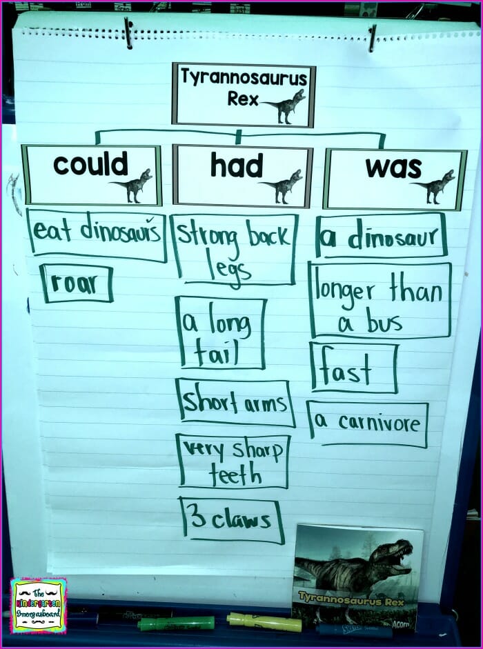 dinosaur theme graphic organizer – The Kindergarten Smorgasboard