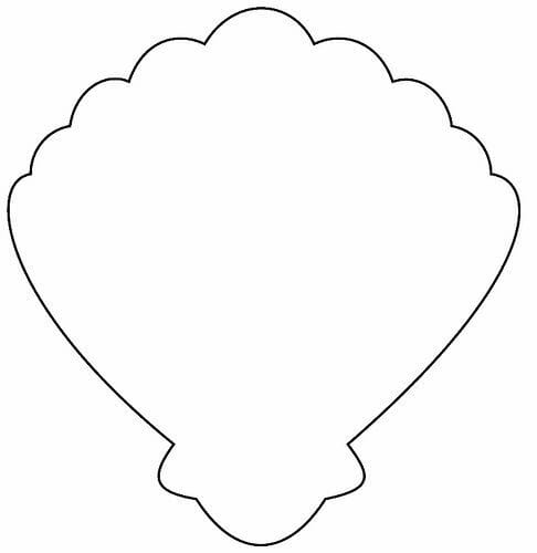 Image result for seashell template free printable shh im a seashell 