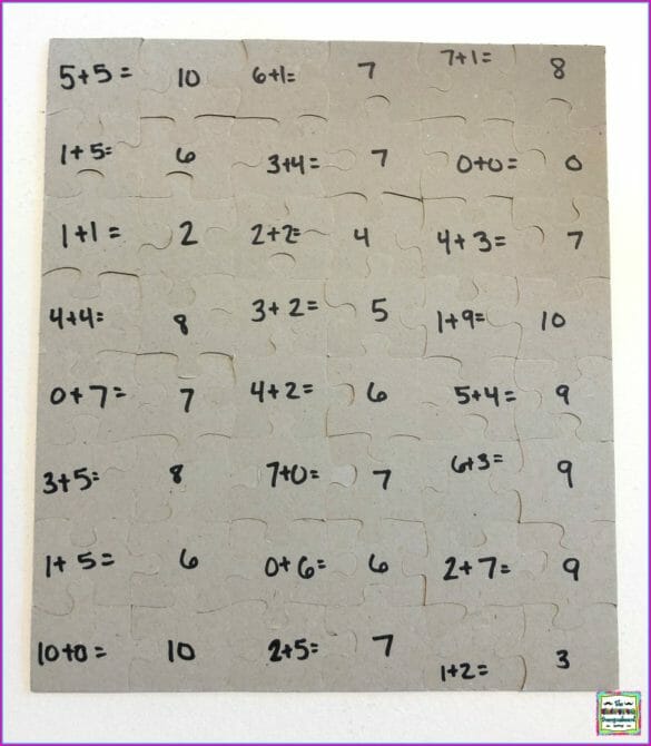 Puzzles In The Classroom – The Kindergarten Smorgasboard