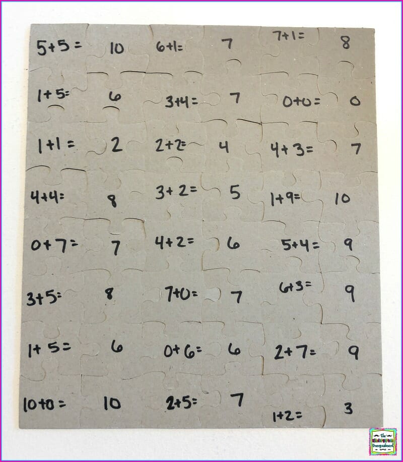 Puzzles In The Classroom | The Kindergarten Smorgasboard