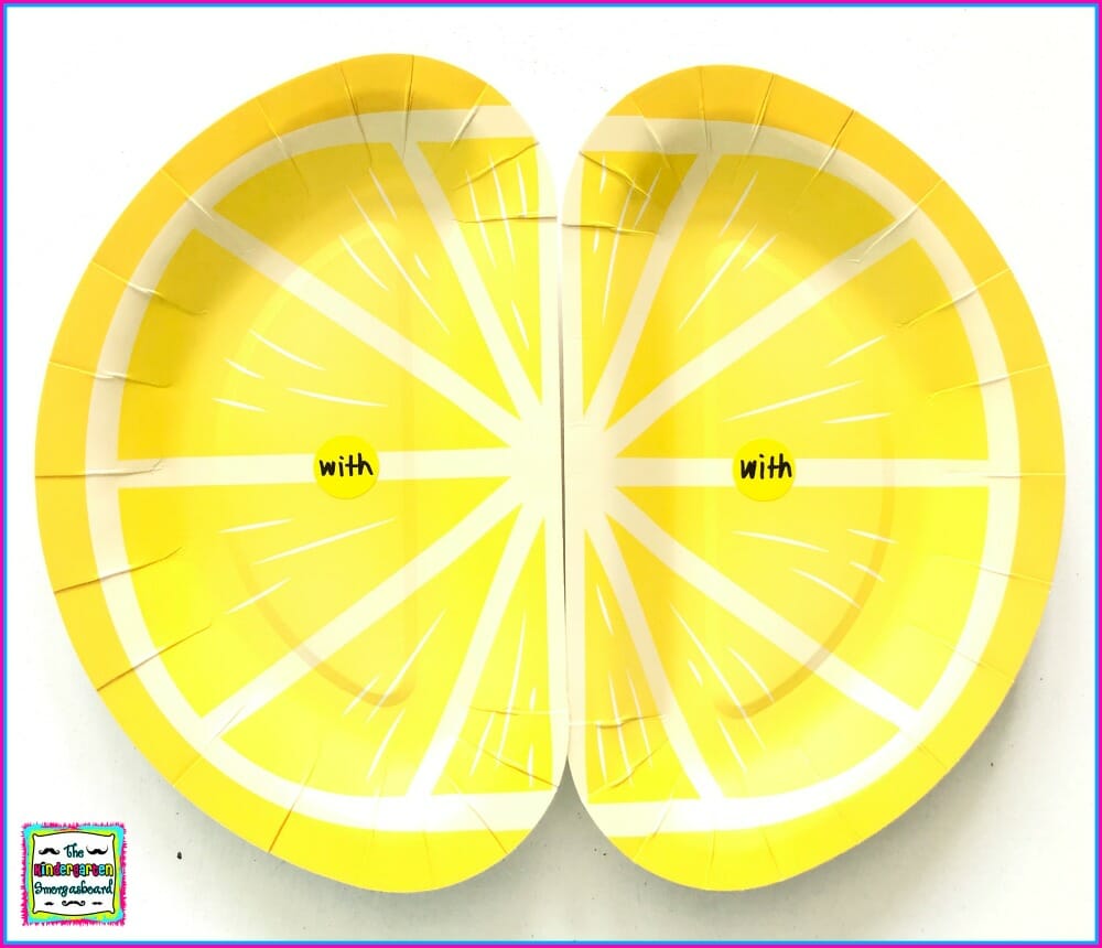 Paper Plate Puzzles – The Kindergarten Smorgasboard