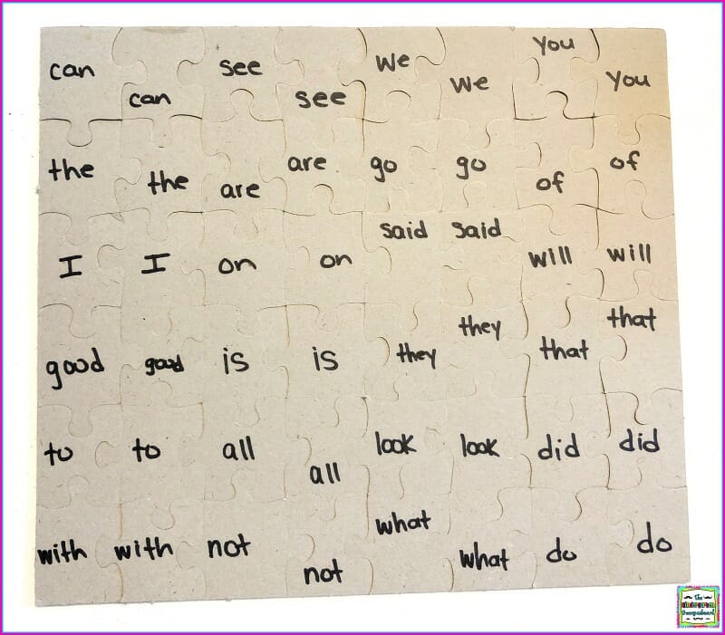 Puzzles In The Classroom – The Kindergarten Smorgasboard