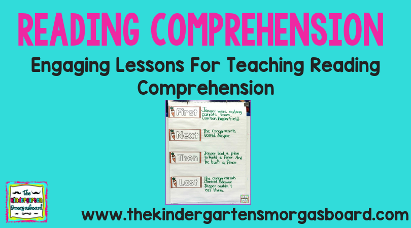 Monitoring Comprehension – The Kindergarten Smorgasboard