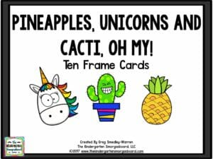 Cactus And Pineapple Classroom Ideas | The Kindergarten Smorgasboard