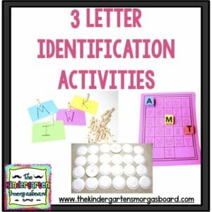 Alphabet Recognition Games – The Kindergarten Smorgasboard