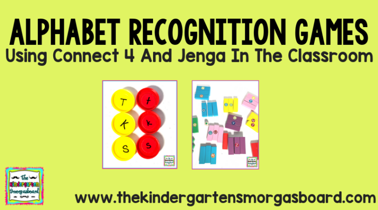 Alphabet Recognition Games – The Kindergarten Smorgasboard