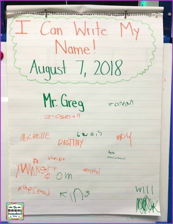 First Week Activities: Schedulin’ Sunday – The Kindergarten Smorgasboard