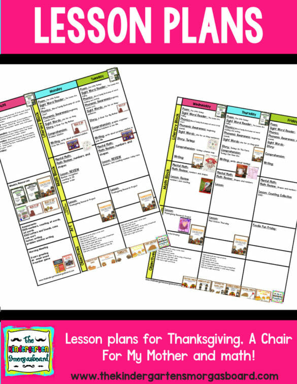 Turkeys: Schedulin’ Sunday – The Kindergarten Smorgasboard