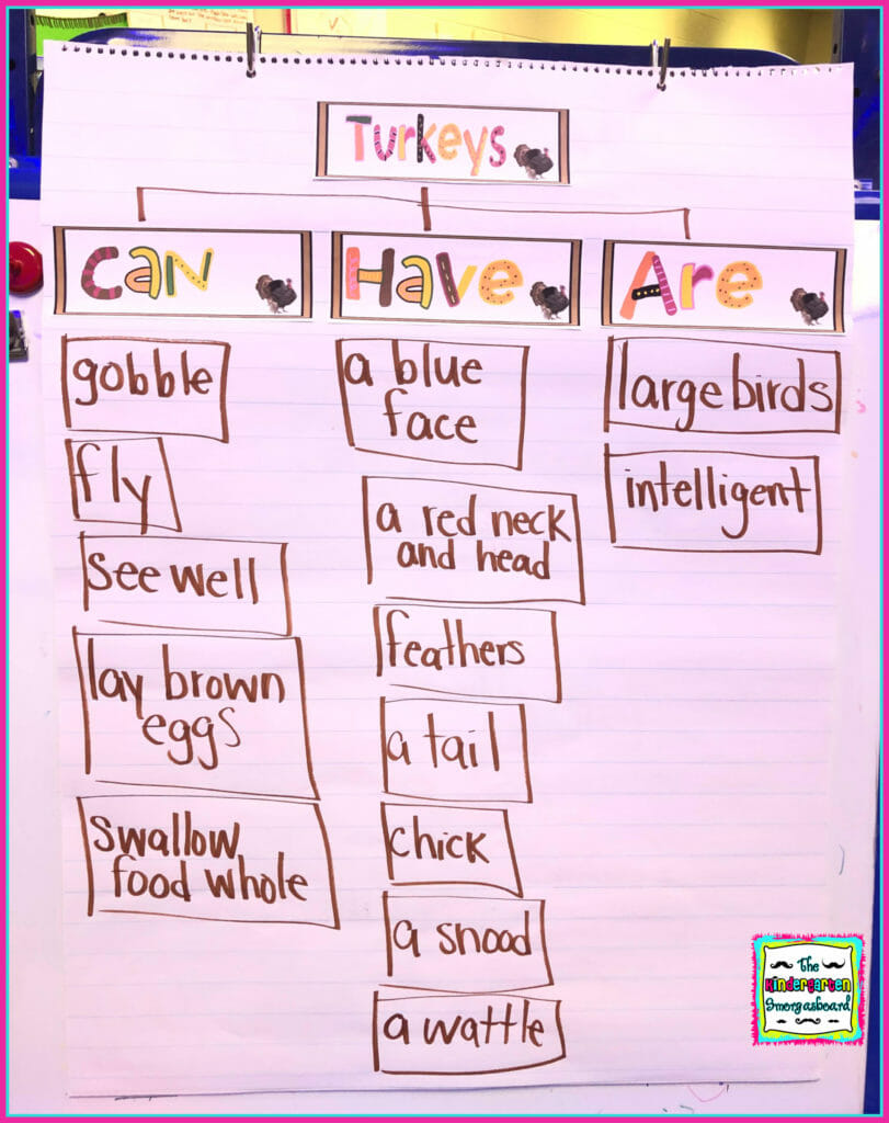 Turkeys: Schedulin’ Sunday – The Kindergarten Smorgasboard