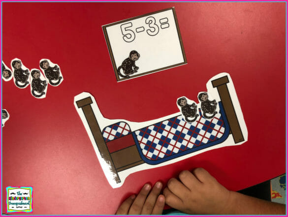 Five Little Monkeys Subtraction – The Kindergarten Smorgasboard