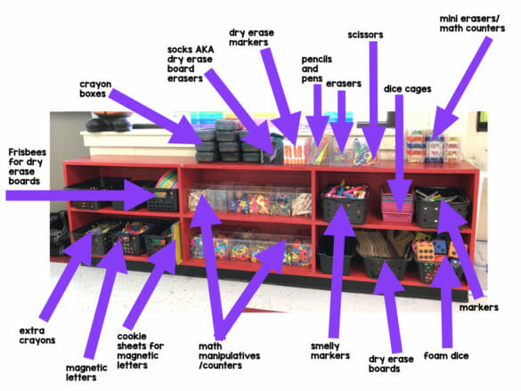 Classroom Design: Student Materials – The Kindergarten Smorgasboard