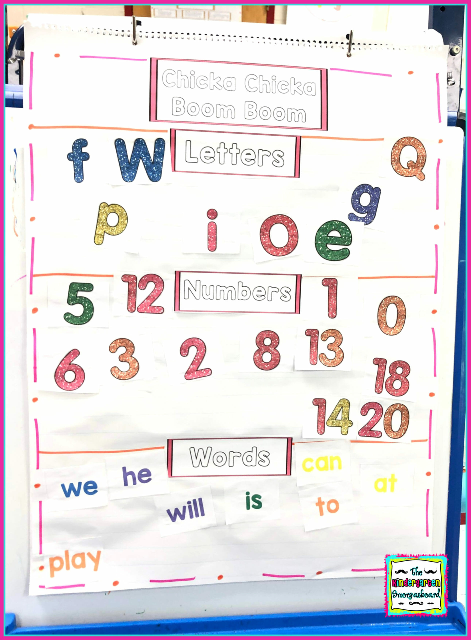 letters-and-numbers-anchor-chart – The Kindergarten Smorgasboard