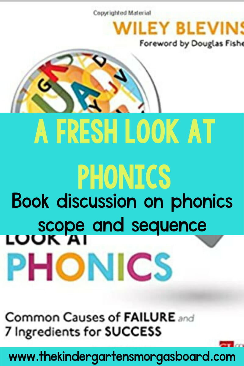 Phonics: Scope And Sequence – The Kindergarten Smorgasboard