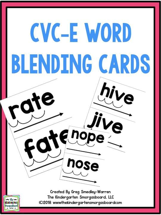Phonics: Blending – The Kindergarten Smorgasboard