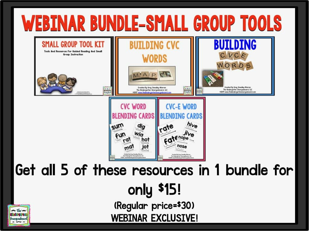 Phonics: Readiness Skills – The Kindergarten Smorgasboard
