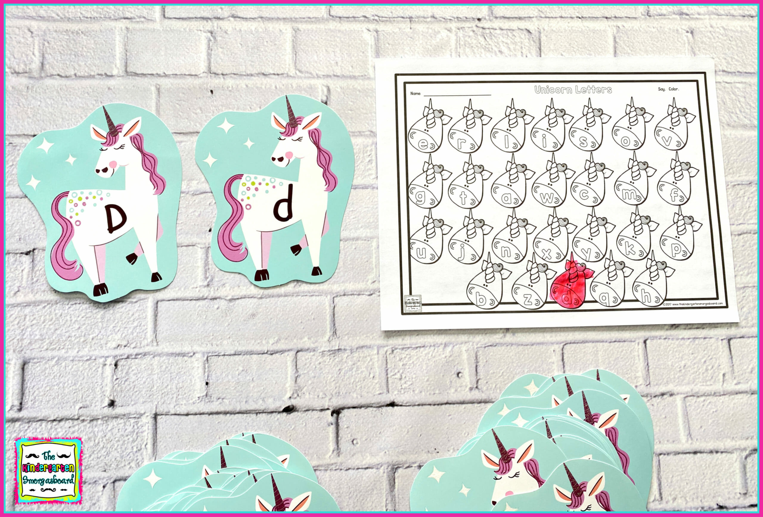 unicorn-letters-1 – The Kindergarten Smorgasboard