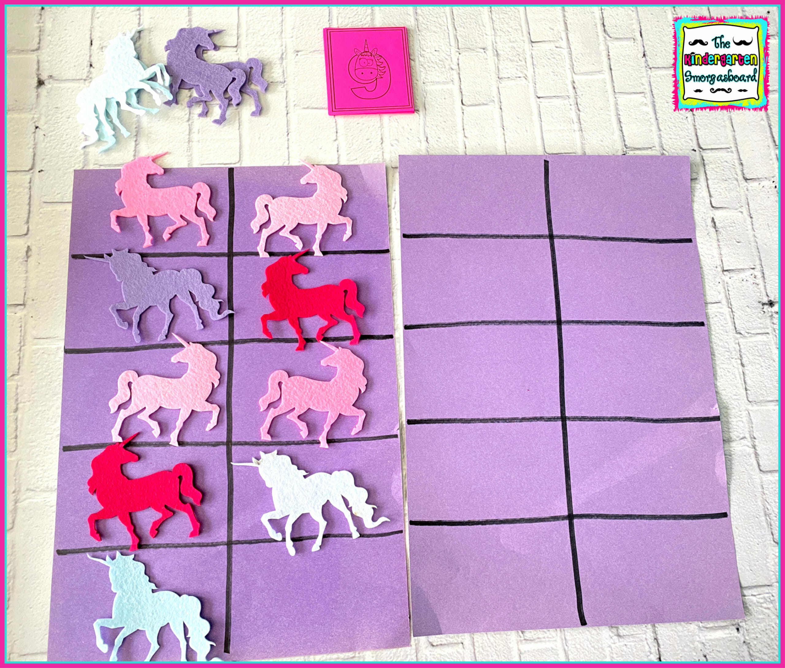 unicorn-ten-frames – The Kindergarten Smorgasboard