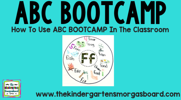 Virtual ABC BOOTCAMP | The Kindergarten Smorgasboard