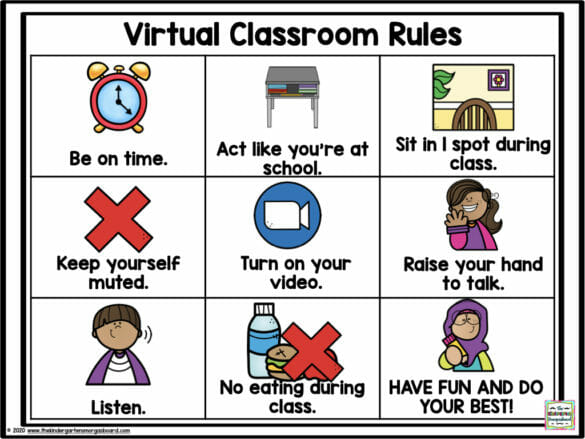 The First Virtual Week: Schedulin’ Sunday – The Kindergarten Smorgasboard