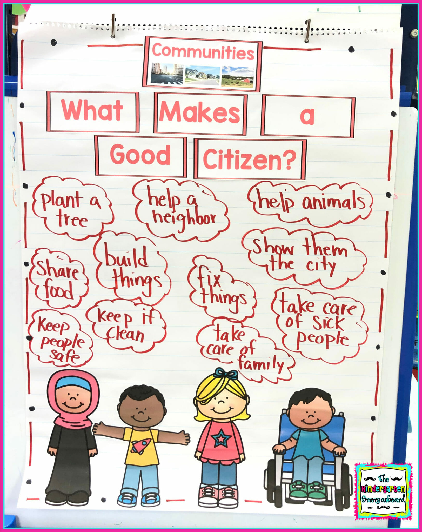 Schedulin Sunday: My Community – The Kindergarten Smorgasboard