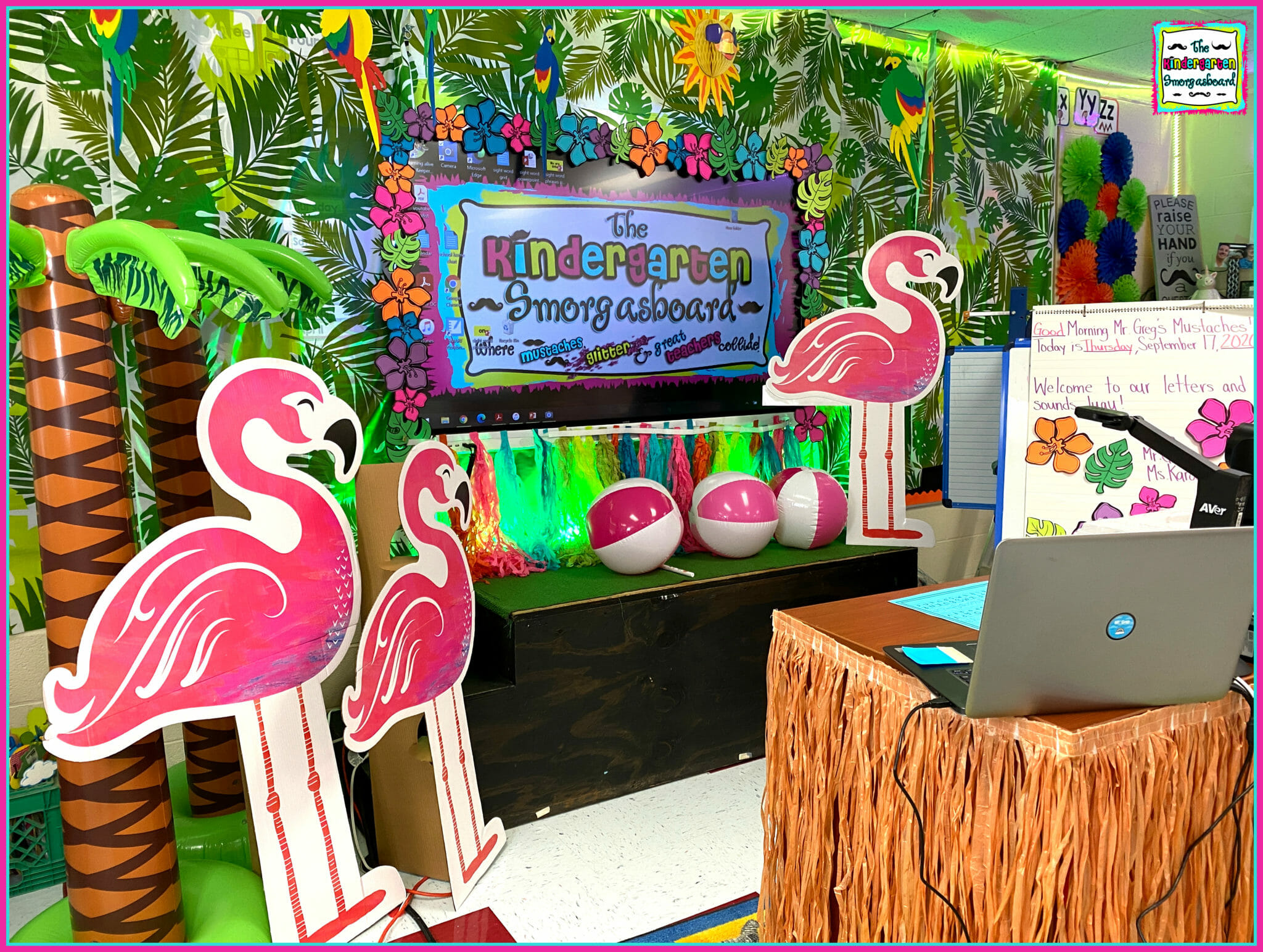 Virtual Luau: Skills Review – The Kindergarten Smorgasboard