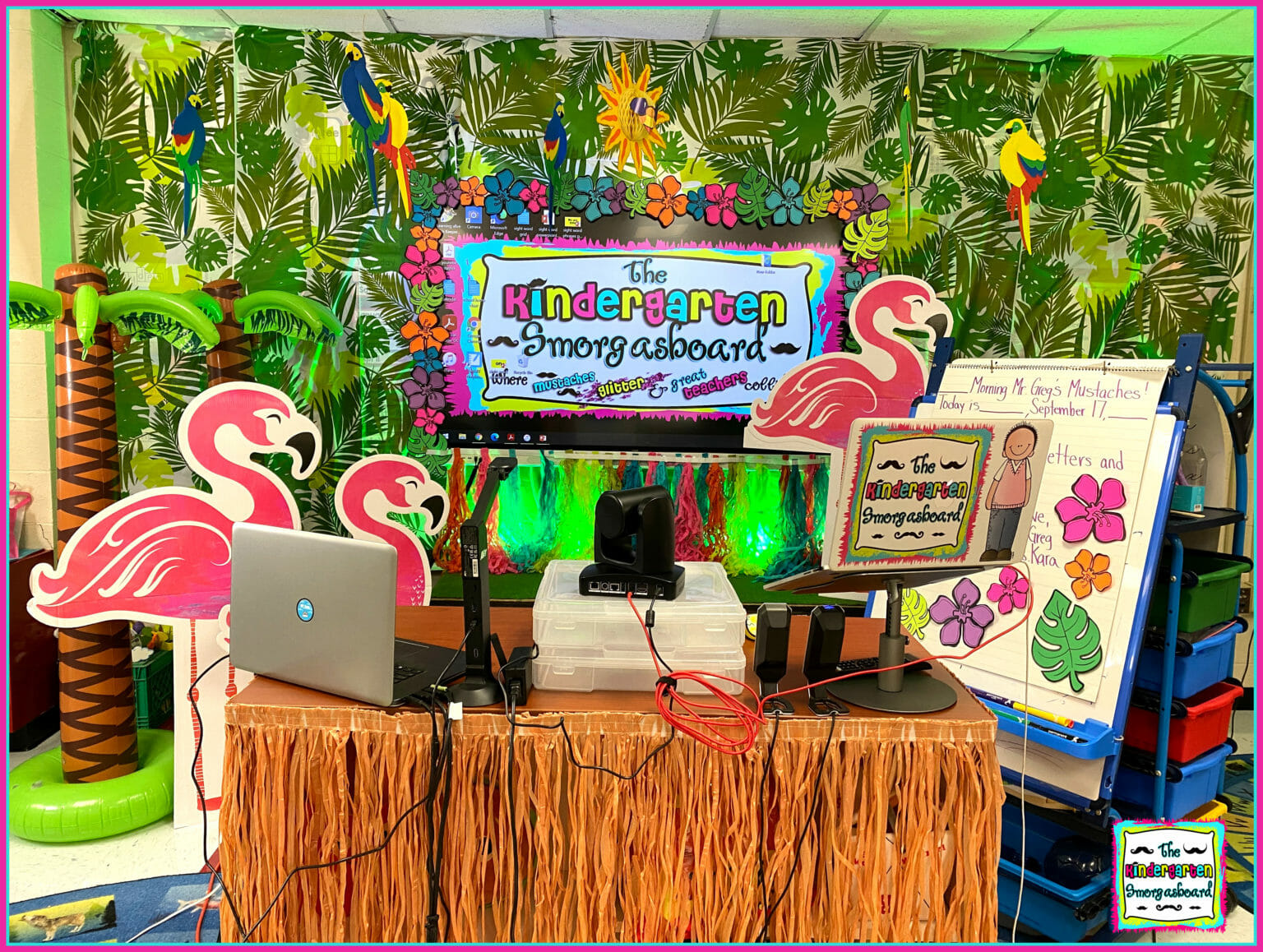 Virtual Luau: Skills Review – The Kindergarten Smorgasboard