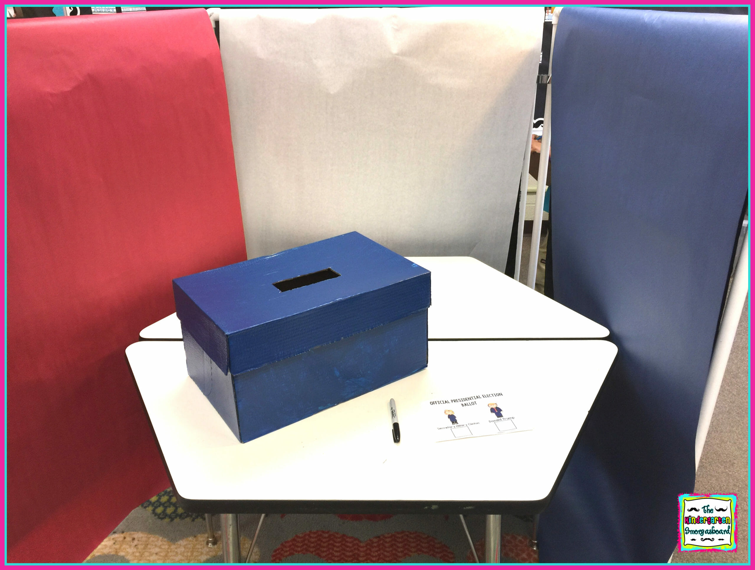 classroom-voting-booth-1 – The Kindergarten Smorgasboard
