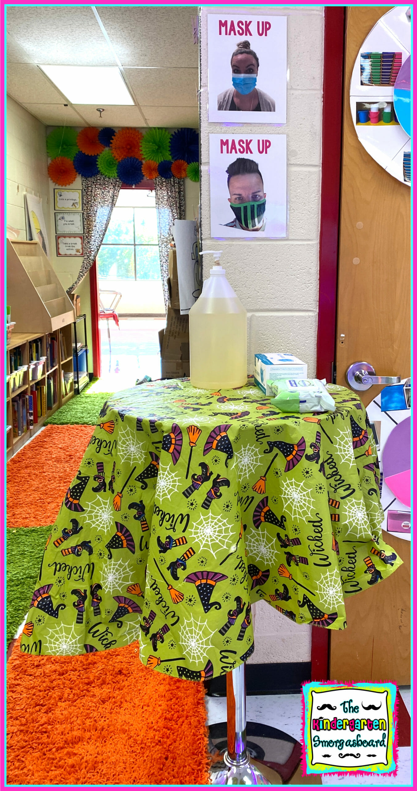 socially-distanced-classroom-sanitization-station – The Kindergarten ...