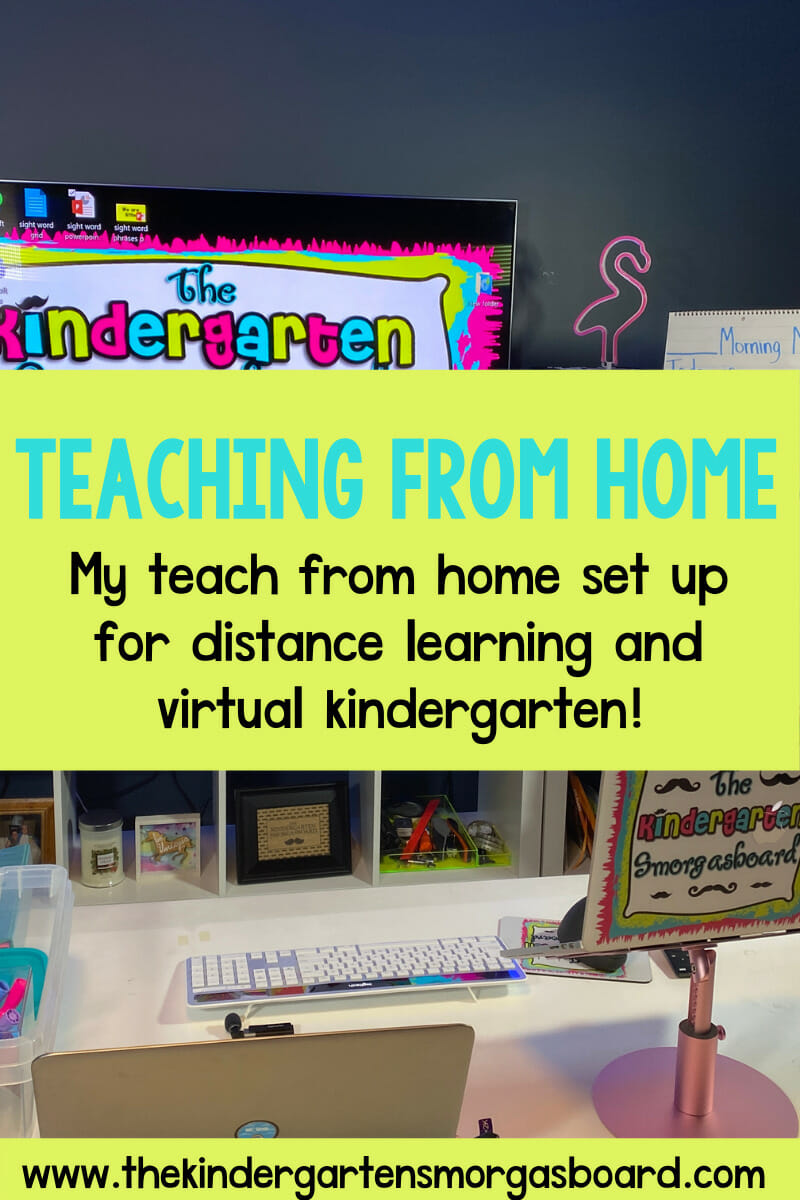 Virtual Learning: Teaching From Home – The Kindergarten Smorgasboard
