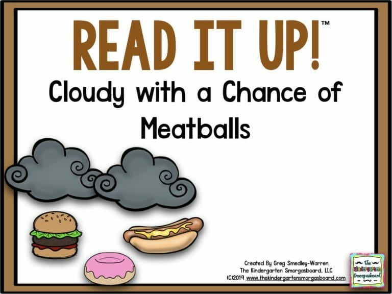 Schedulin Sunday: Cloudy With A Chance Of Meatballs – The Kindergarten ...