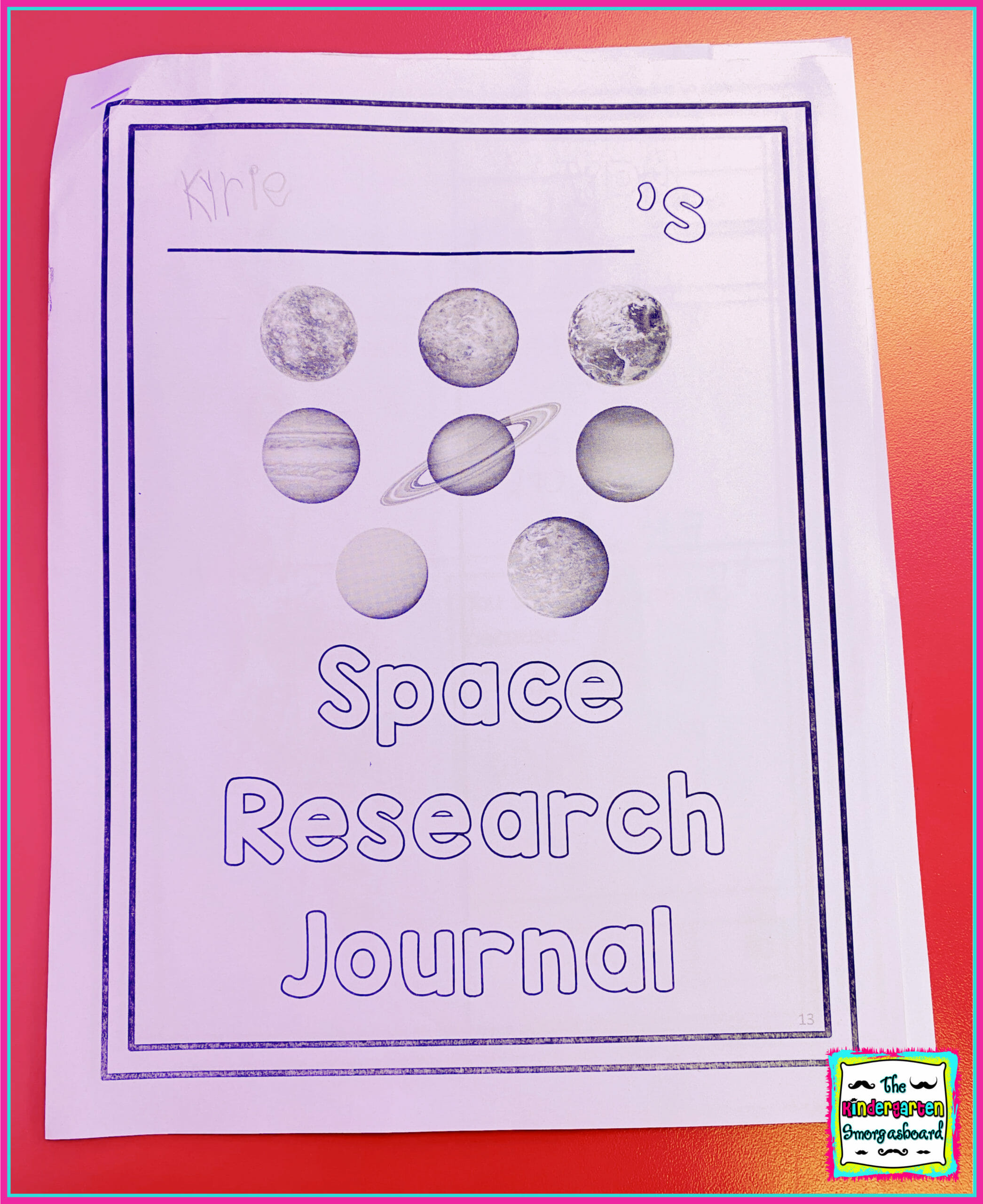 kindergarten-space-activities – The Kindergarten Smorgasboard