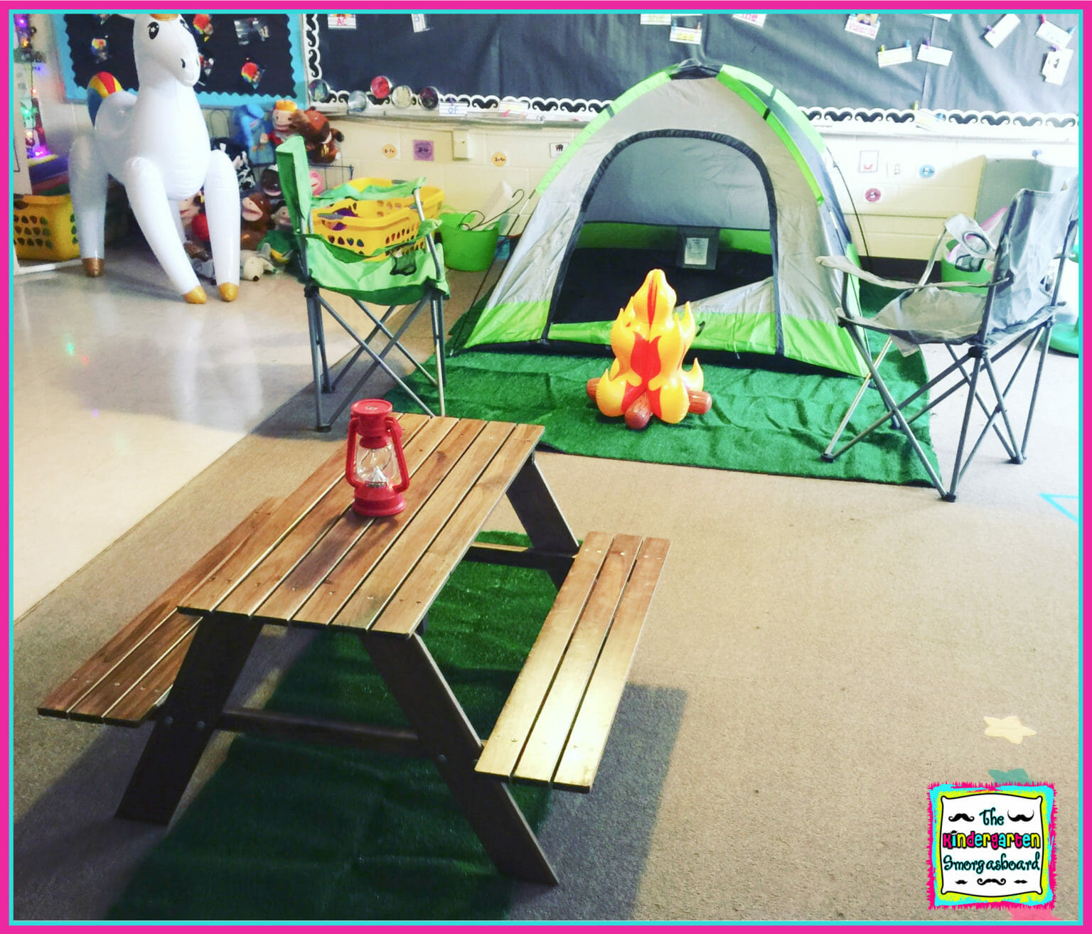 Schedulin Sunday: Camping And Subtraction Bootcamp – The Kindergarten ...