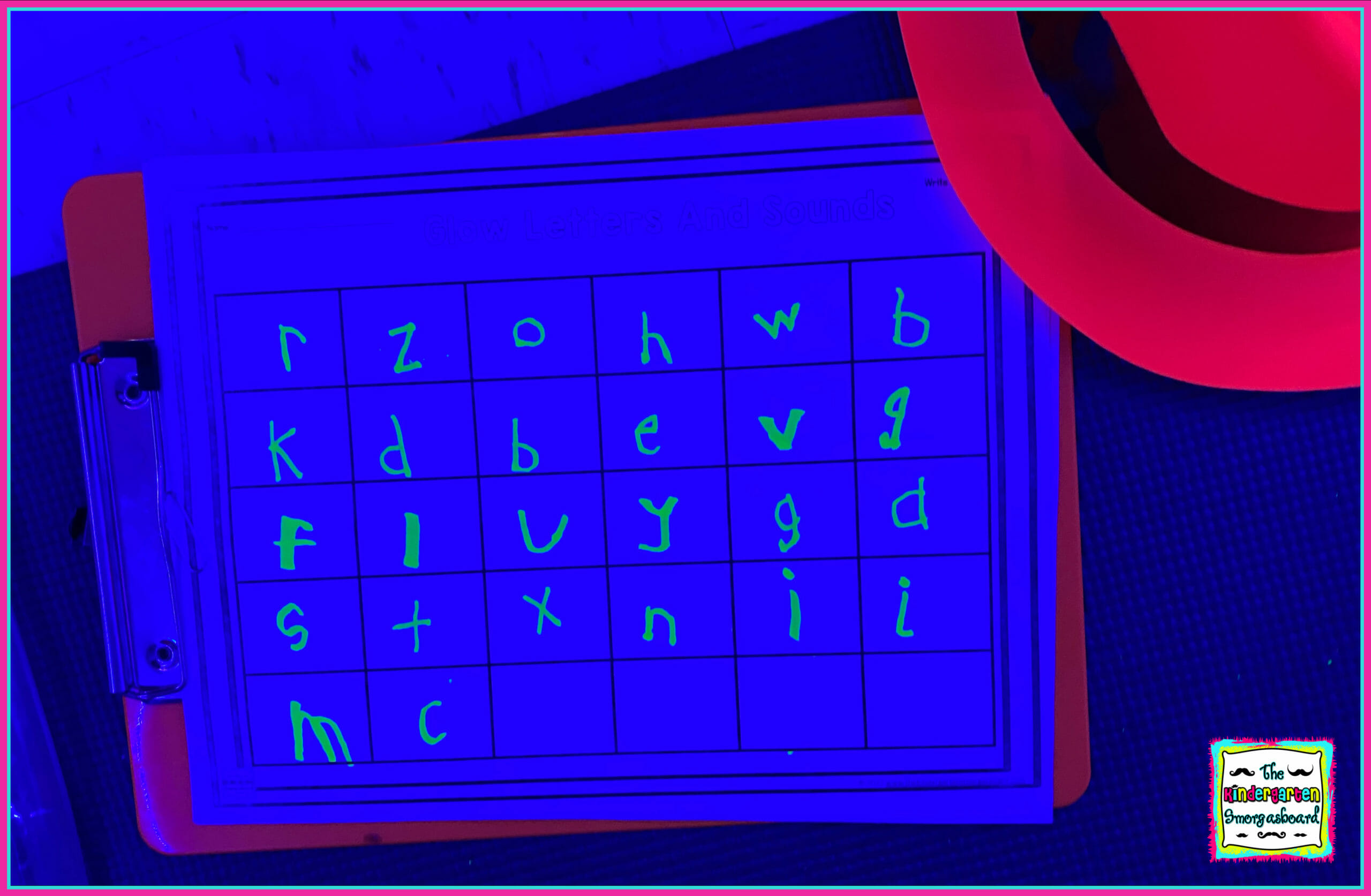 phonics-ideas-for-glow-day-1 – The Kindergarten Smorgasboard