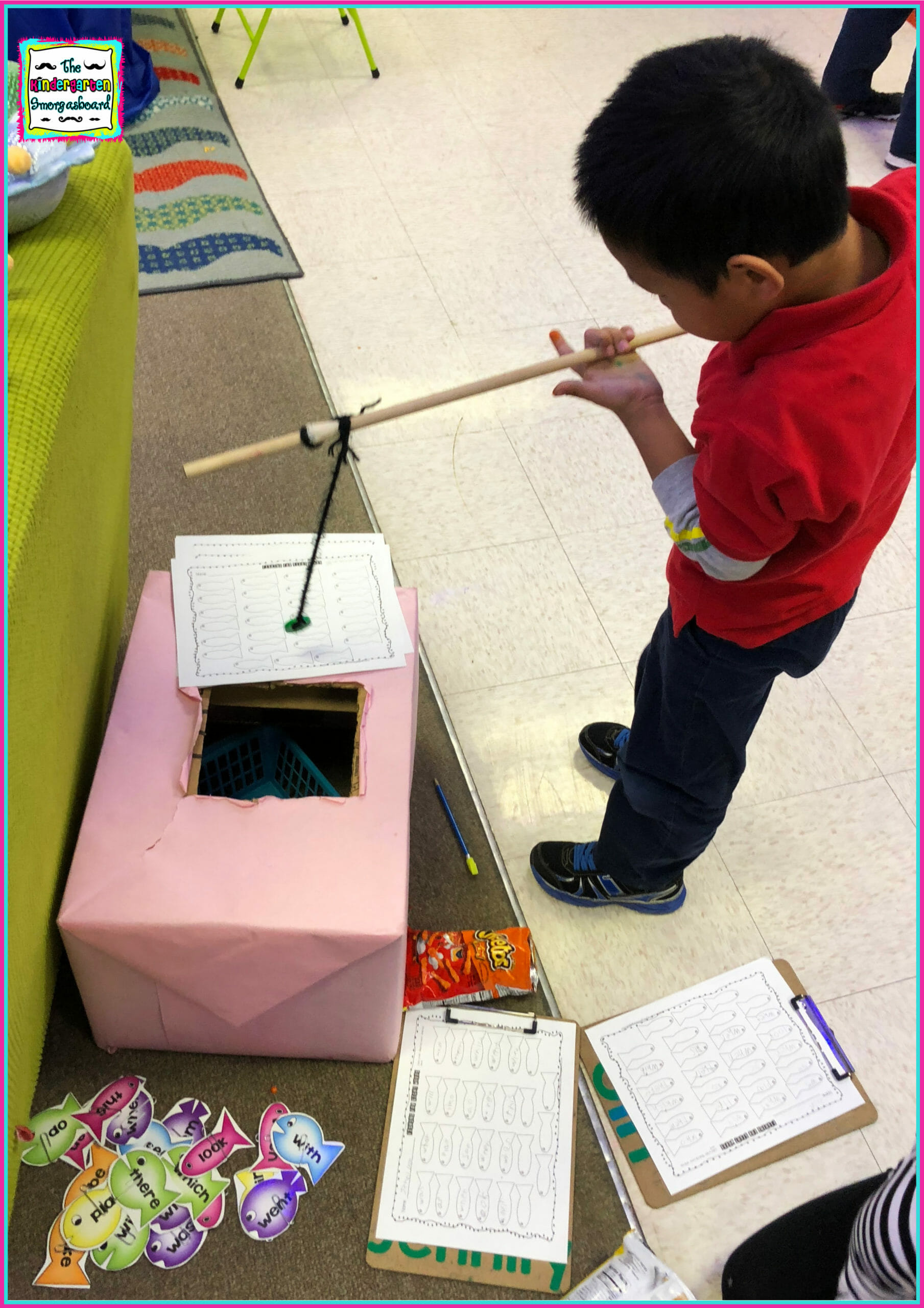 Creating A Reusable Fishing Center For The Classroom | The Kindergarten ...