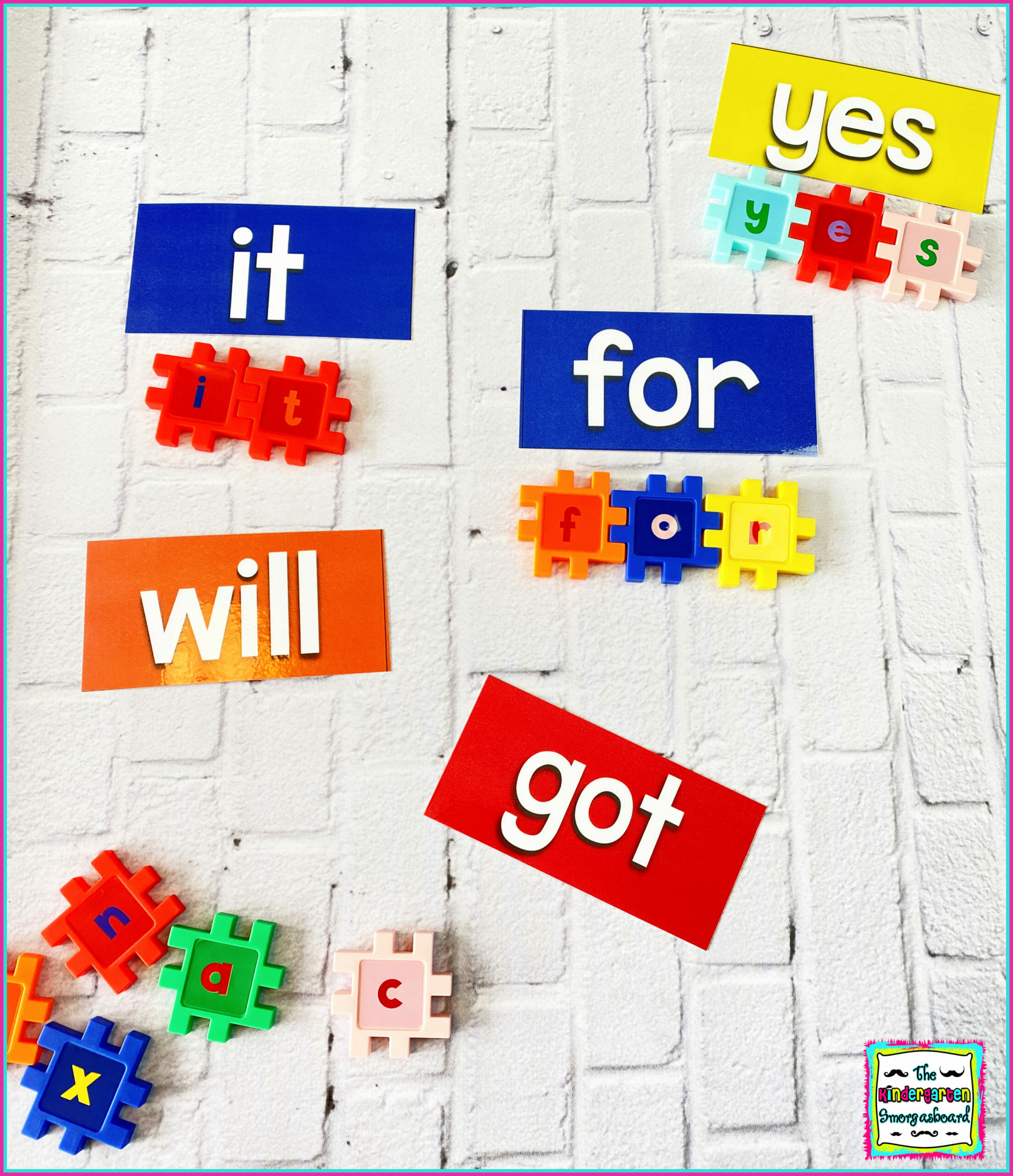 building-words-activities – The Kindergarten Smorgasboard