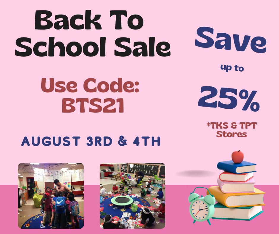 Back To School FB Post – The Kindergarten Smorgasboard
