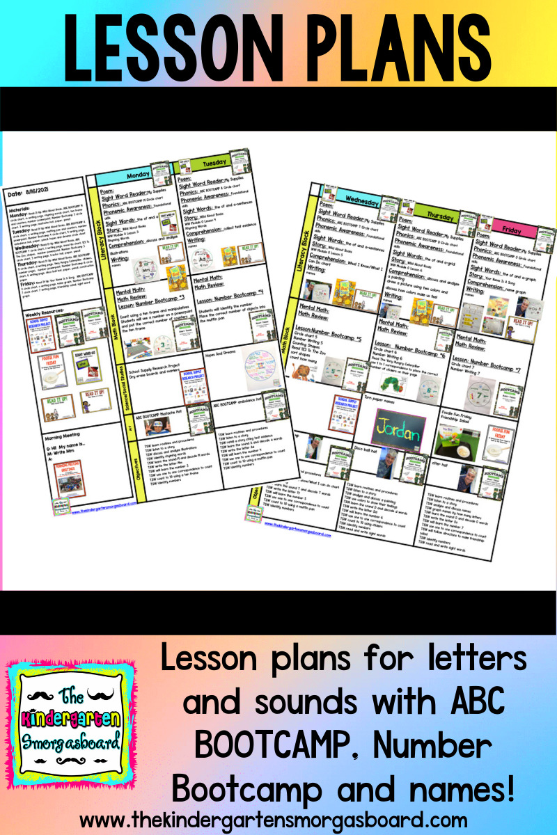 Schedulin Sunday: ABC BOOTCAMP, Wild About Books And Number Bootcamp ...