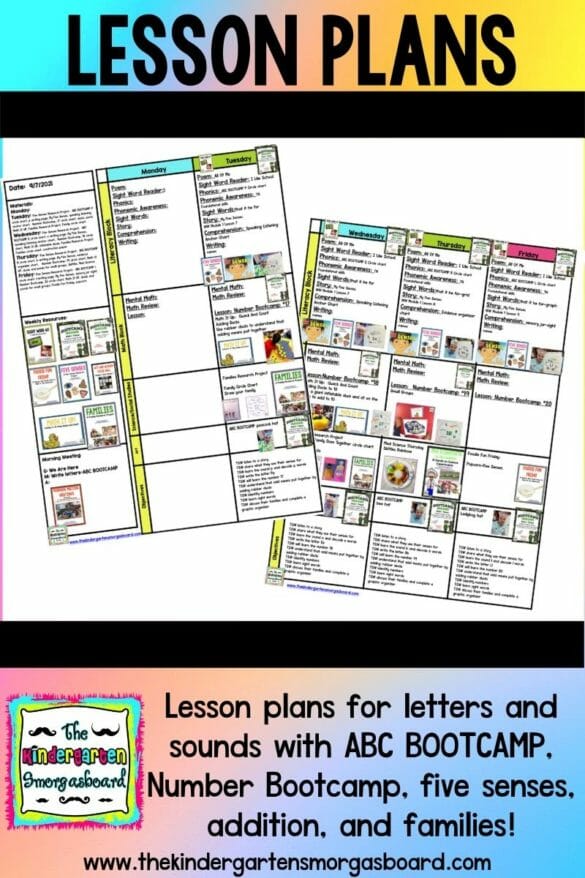 Schedulin Sunday: ABC BOOTCAMP, Families, And Addition – The ...