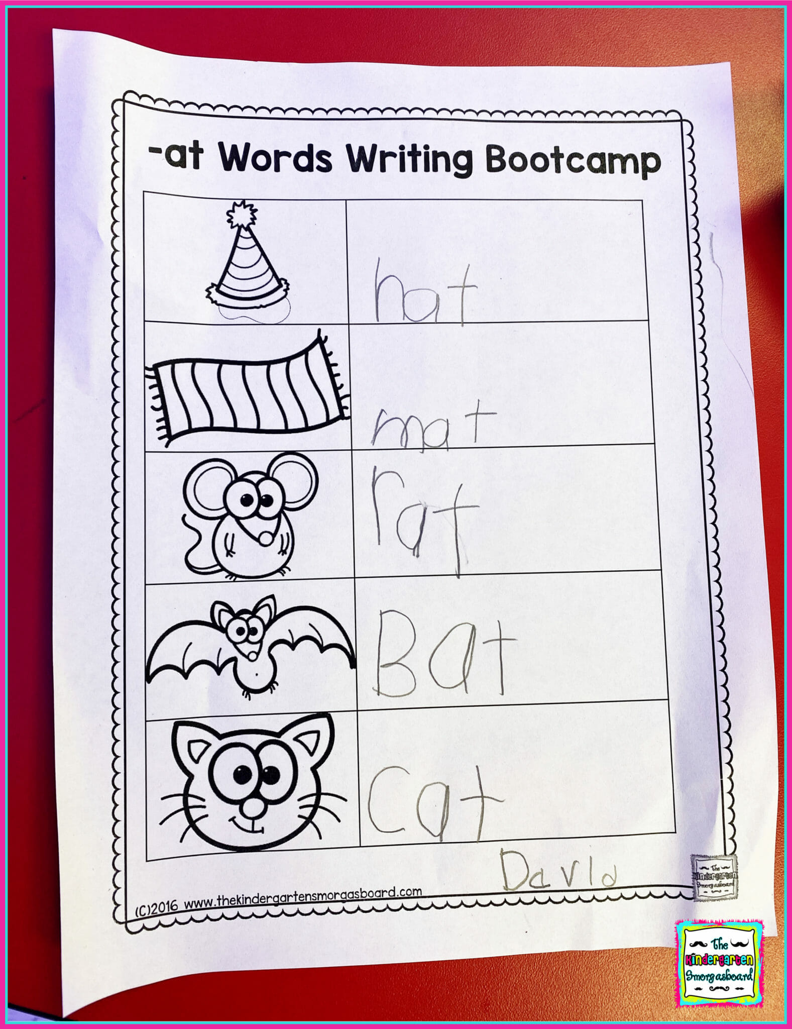 Schedulin Sunday: Word Family Bootcamp, Counting, And Creepy Carrots ...