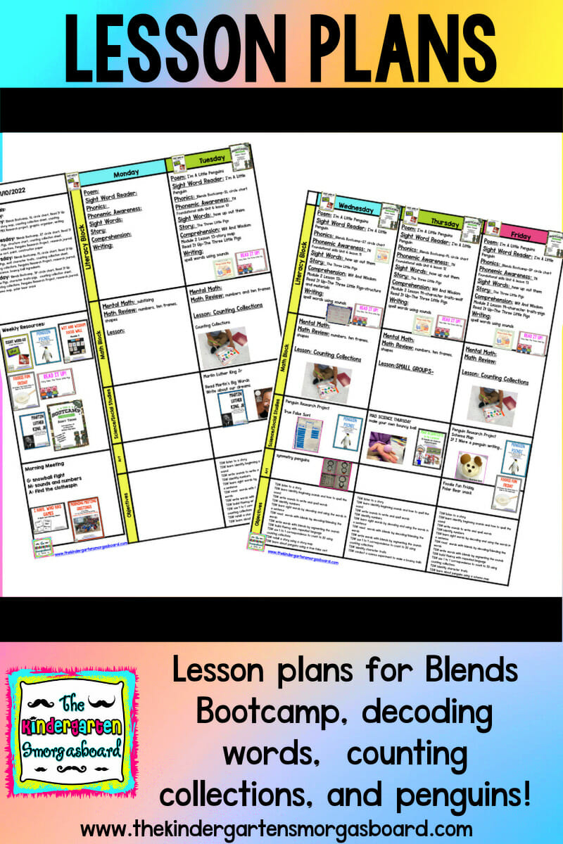 Schedulin Sunday: Blends Bootcamp And Counting Collections – The ...