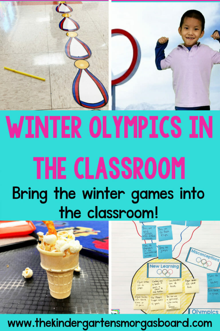 Winter Olympics In The Classroom | The Kindergarten Smorgasboard