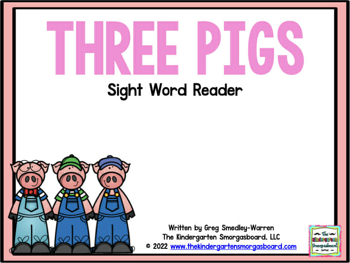 three-pigs-emergent-reader.001 – The Kindergarten Smorgasboard