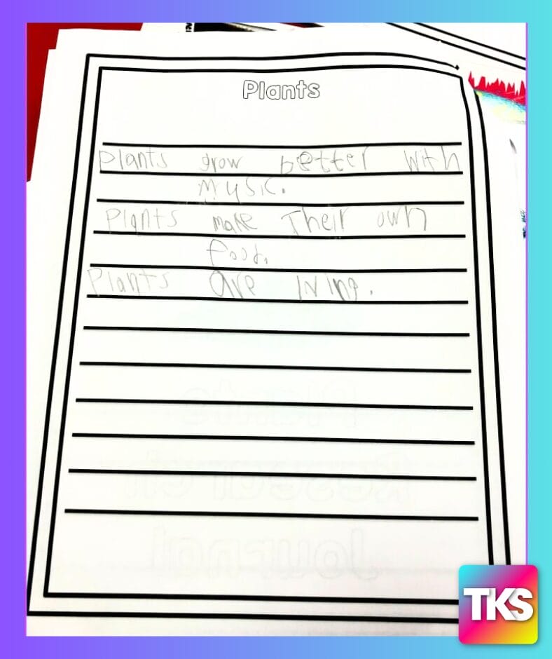 Plants Lesson Plans | The Kindergarten Smorgasboard