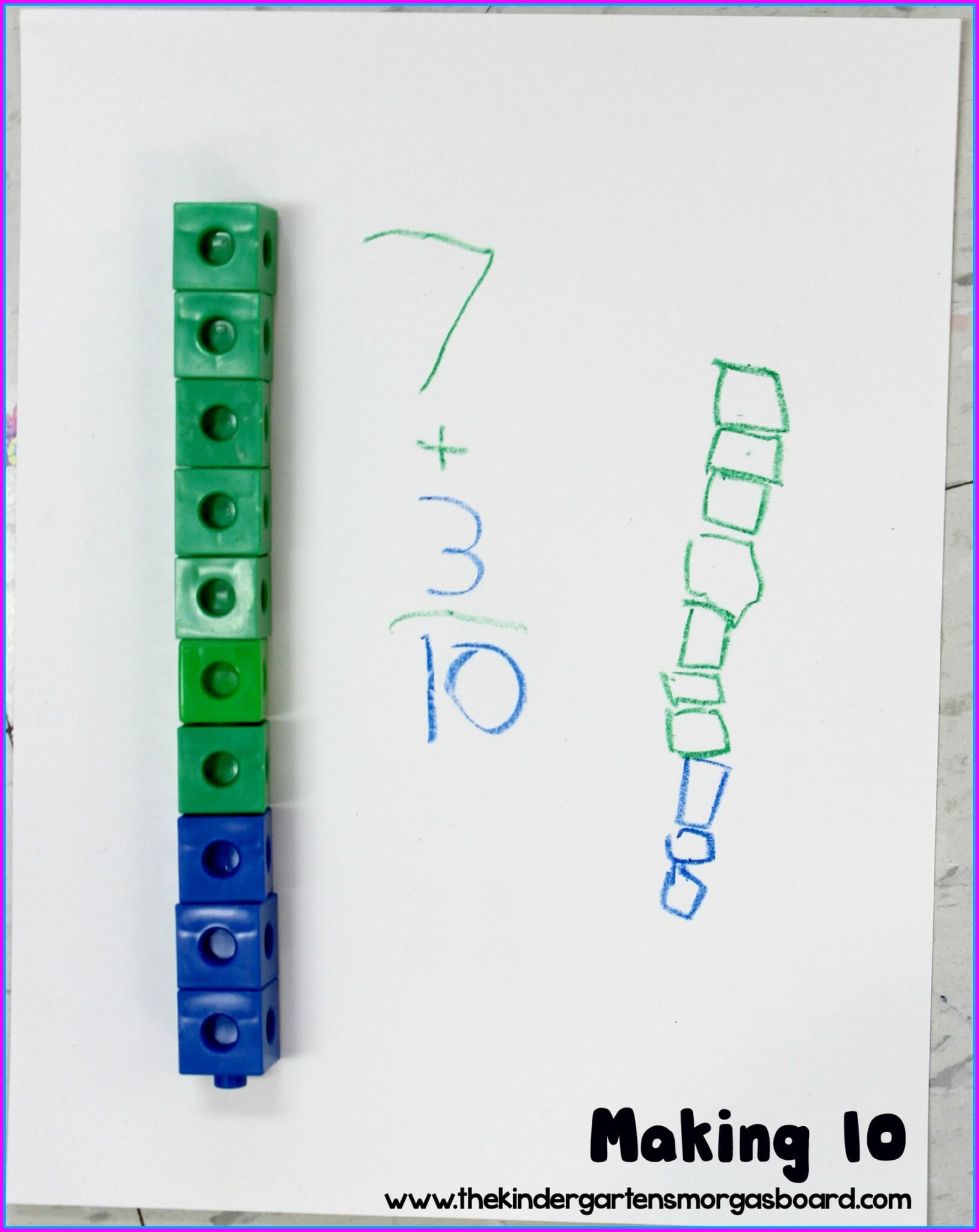 Ways To Make 10-Kindergarten Math | The Kindergarten Smorgasboard