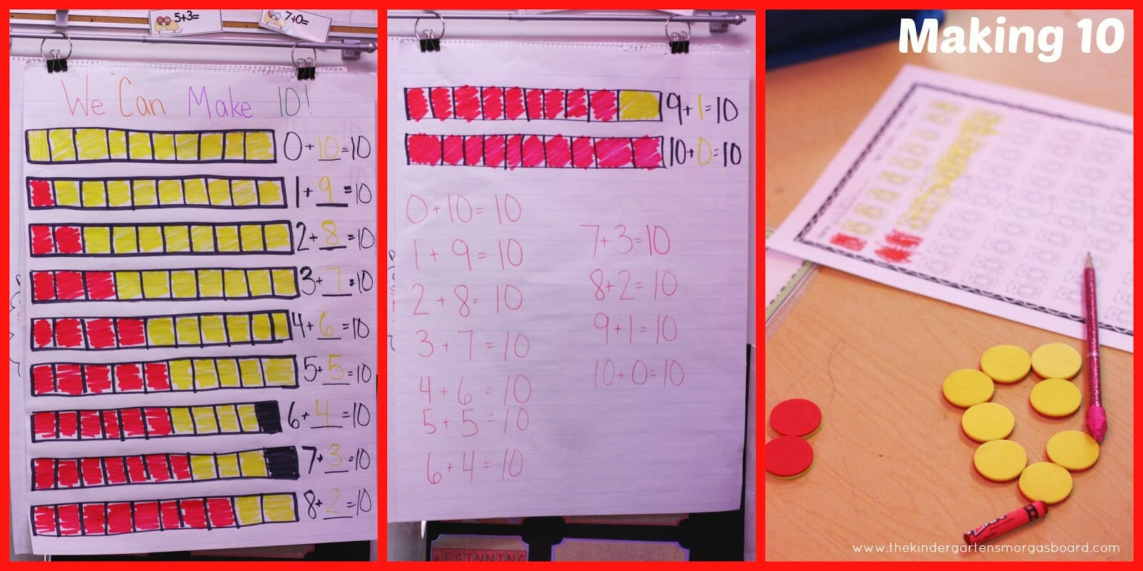 Ways To Make 10-Kindergarten Math – The Kindergarten Smorgasboard